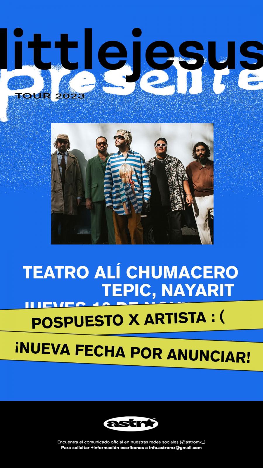 Boletópolis - Little Jesus en Tepic (POSPUESTO)