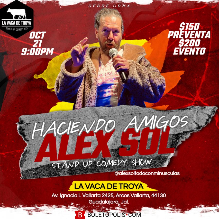 Boletópolis - Alex Sol: Haciendo amigos