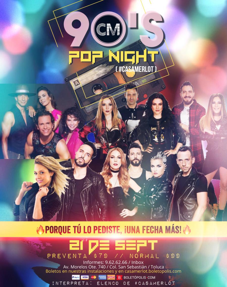 Boletopolis - 90’s POP NIGHT - (Casa Merlot)